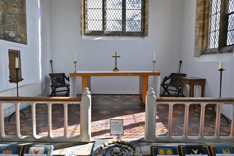 Aslackby, St James, Chancel, Sanctuary - Society for Lincolnshire ...