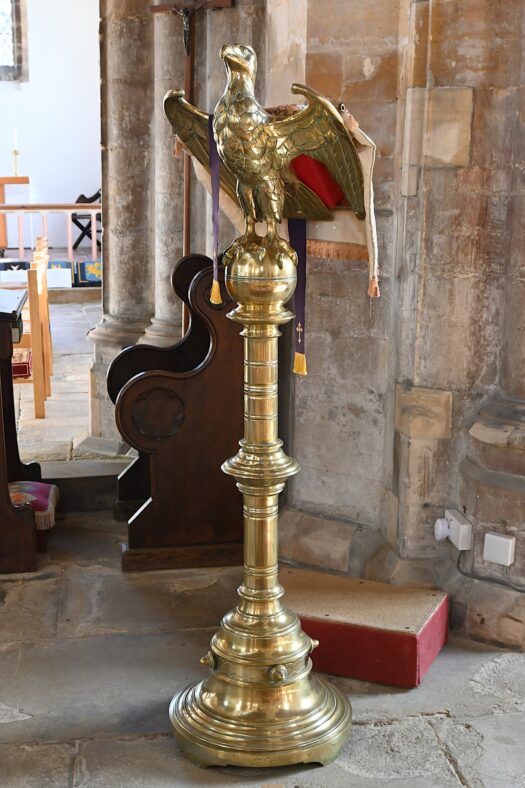 Aslackby, St James, Nave, Lectern - Society for Lincolnshire History ...