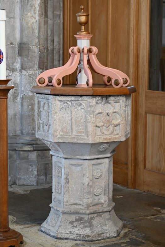 Aslackby, St James, Nave, Font - Society for Lincolnshire History ...