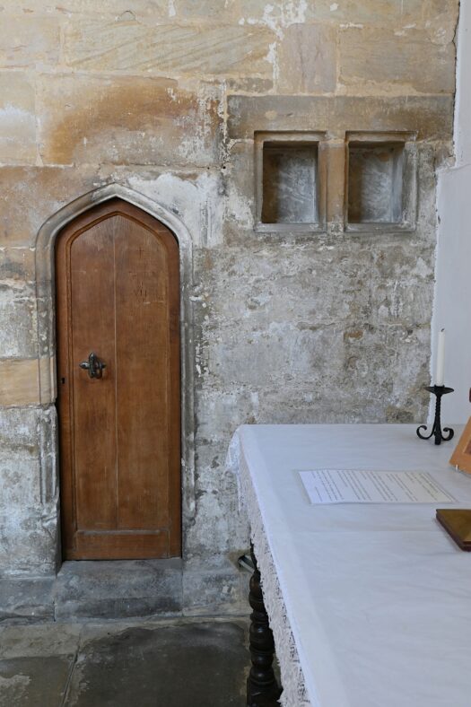 Aslackby, St James, South Aisle, Doorway & Recesses - Society for ...
