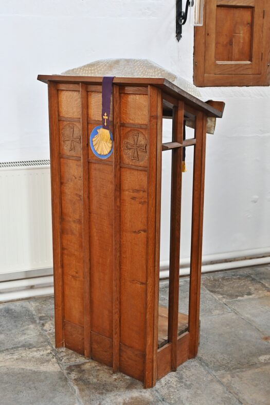 Aslackby, St James, North Aisle, Lectern - Society for Lincolnshire ...