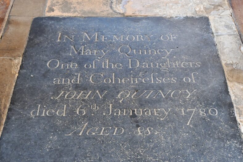 Aslackby, St James, Nave, Ledger Slab (Quincy) - Society for ...