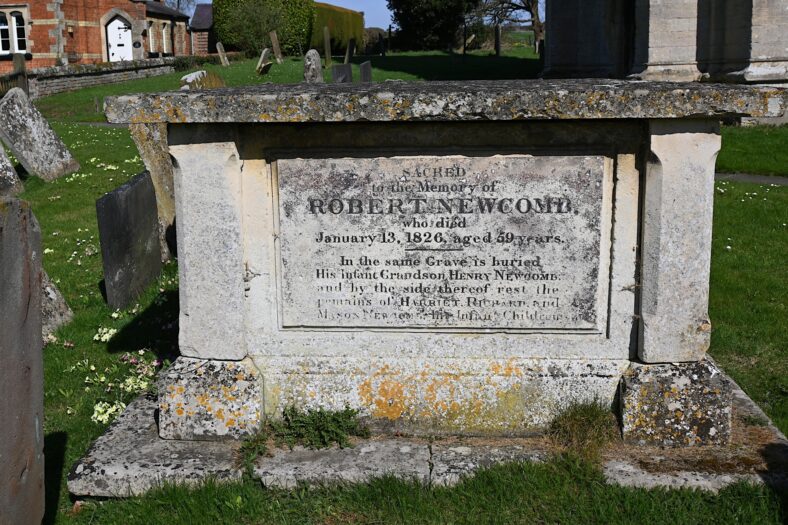 Aslackby, St James, Churchyard, Table Tomb (Newcomb) - Society for ...