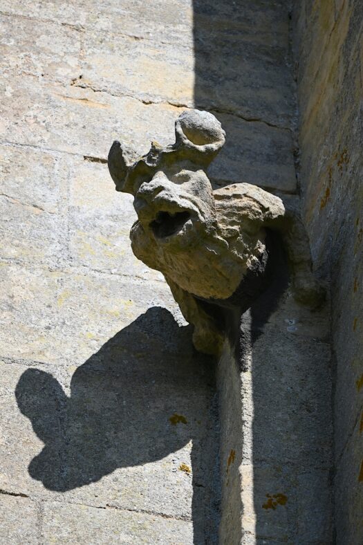 Aslackby, St James, Tower, Gargoyle - Society for Lincolnshire History ...