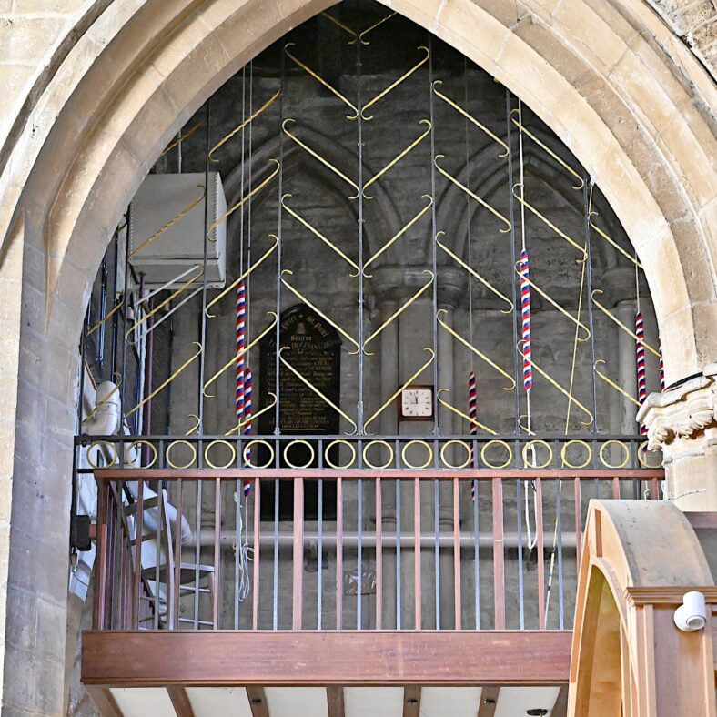 Bourne, St Peter & St Paul, Southwest Tower, Ringers' Gallery - Society ...