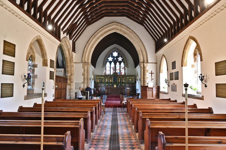 Gate Burton, St Helen, Nave - Society for Lincolnshire History ...