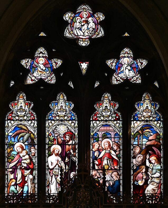 Gate Burton, St Helen, Chancel, East Window - Society for Lincolnshire ...