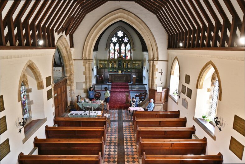 Gate Burton, St Helen, Nave - Society for Lincolnshire History ...