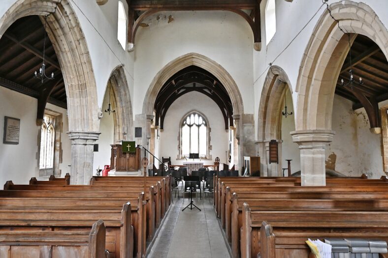 Dowsby, St Andrew, Nave - Society for Lincolnshire History & Archaeology