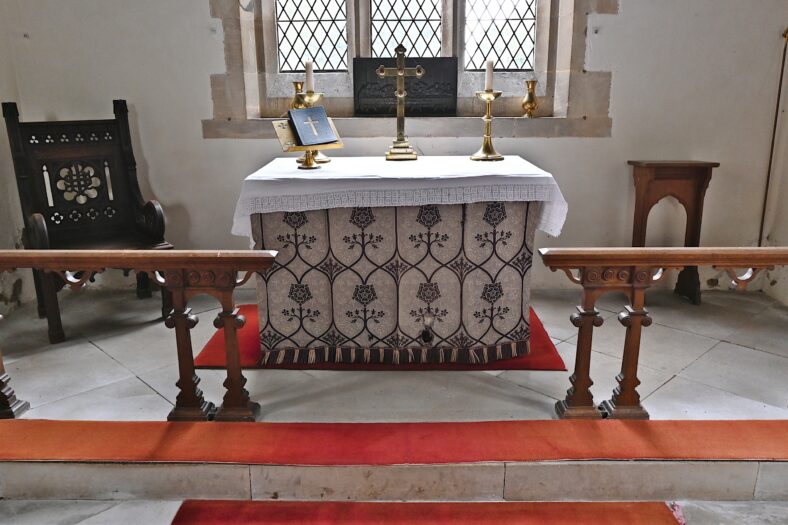 Dowsby, St Andrew, Chancel, Altar - Society for Lincolnshire History ...