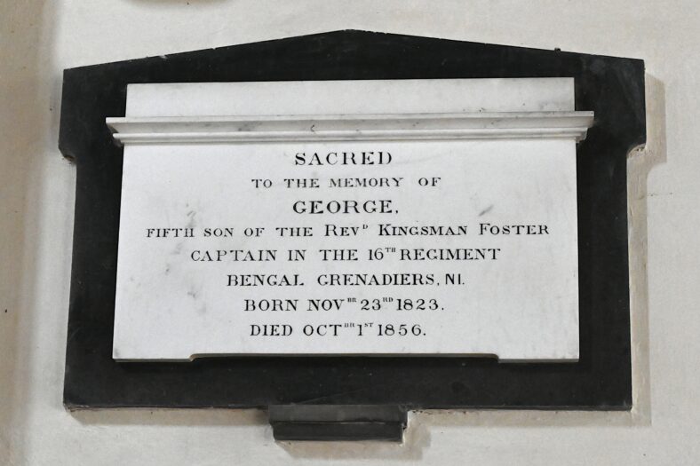 Dowsby, St Andrew, Chancel, Memorial (Foster) - Society for ...