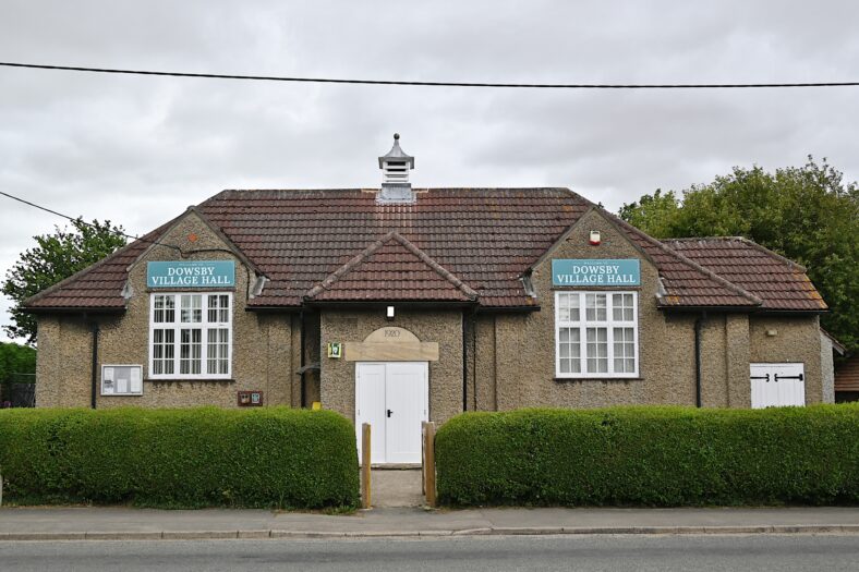 Dowsby, Village Hall - Society for Lincolnshire History & Archaeology