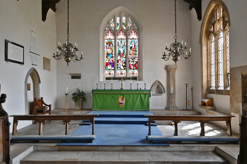 Witham on the Hill, St Andrew, Chancel - Society for Lincolnshire ...