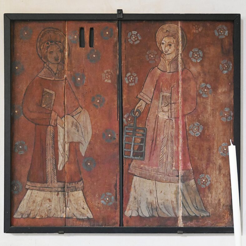 Witham on the Hill, St Andrew, North Transept, Painted Panels - Society ...