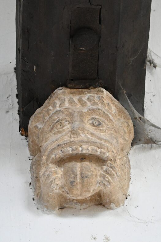 Witham on the Hill, St Andrew, Nave, Roof Corbels - Society for ...