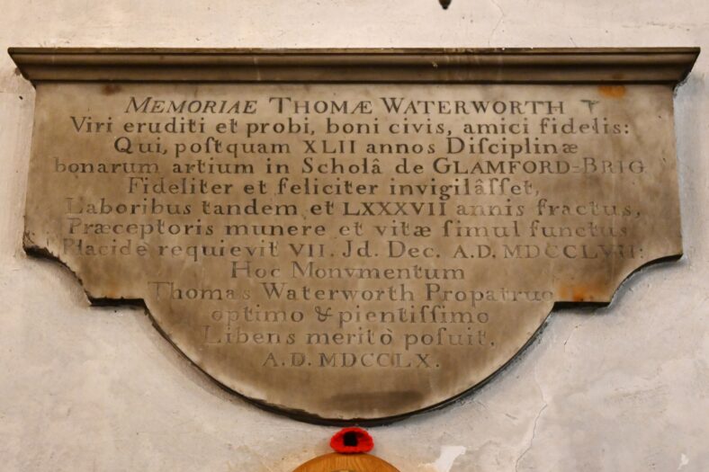 Wrawby, St Mary, Chancel, Memorial (Waterworth) - Society for ...