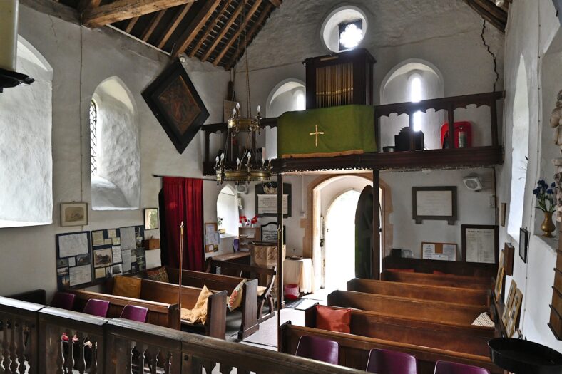 Aubourn, St Peter (Old Church), Interior - Society for Lincolnshire ...