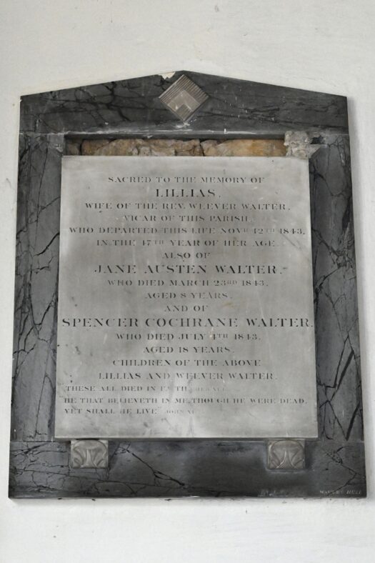 Bonby, St Andrew, Chancel, Memorial (Walter) - Society for Lincolnshire ...