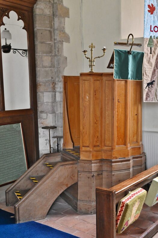 Bonby, St Andrew, Nave, Pulpit - Society for Lincolnshire History ...