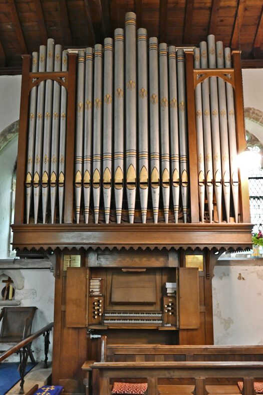 Elsham, All Saints, Chancel, Organ - Society for Lincolnshire History ...