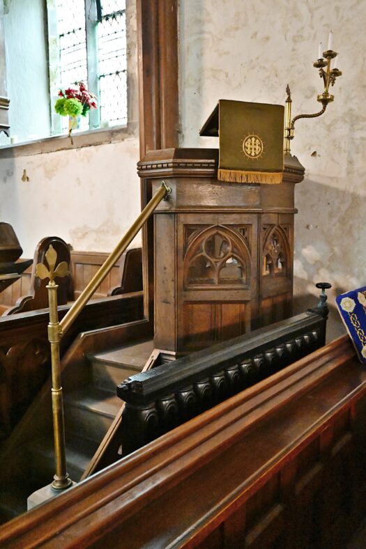 Elsham, All Saints, Nave, Pulpit - Society for Lincolnshire History ...
