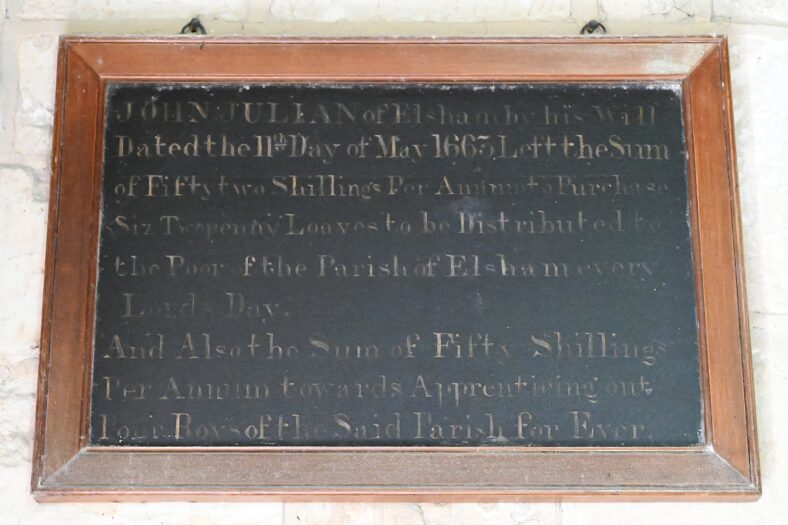 Elsham, All Saints, Tower, Benefactions Board - Society for ...