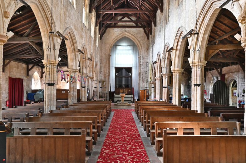 Old Leake, St Mary, Nave - Society for Lincolnshire History & Archaeology