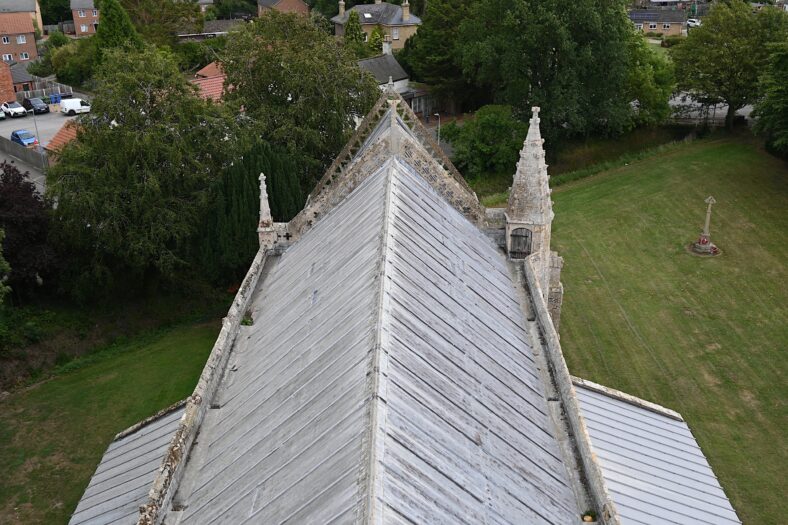 Old Leake, St Mary, Tower, View - Society for Lincolnshire History ...