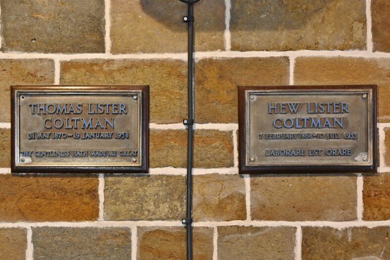 Hameringham, All Saints, Nave, Memorials (Coltman) - Society for ...