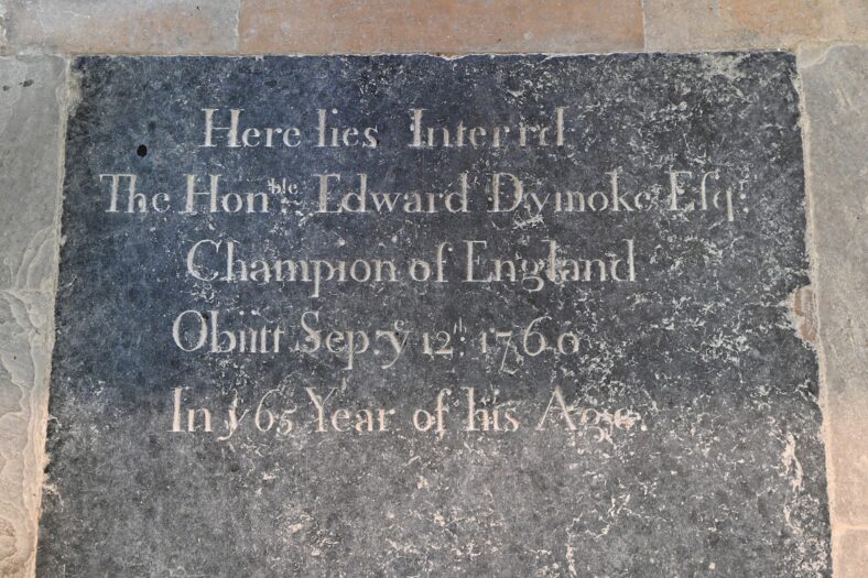 Sausthorpe, St Andrew, Chancel, Floor Slab (Dymoke) - Society for ...