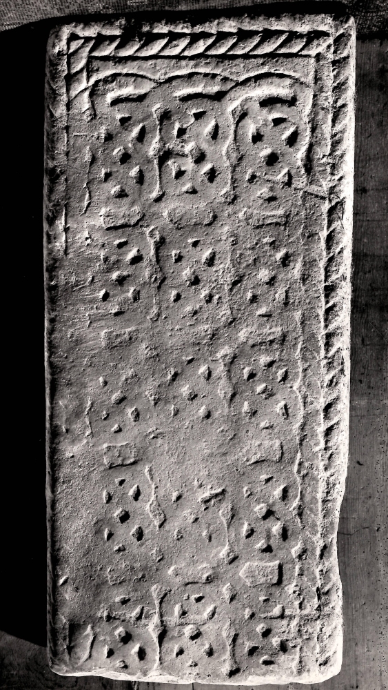 Miningsby, St Andrew, Chancel, Knotwork Slab - Society for Lincolnshire ...