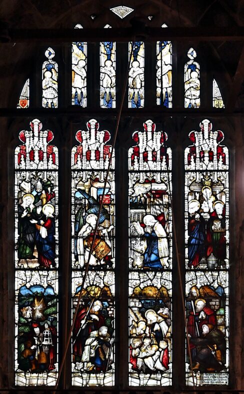 Raithby by Spilsby, Holy Trinity, Tower, West Window - Society for ...