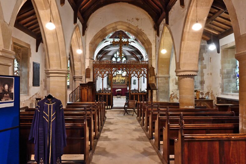 Raithby by Spilsby, Holy Trinity, Nave - Society for Lincolnshire ...