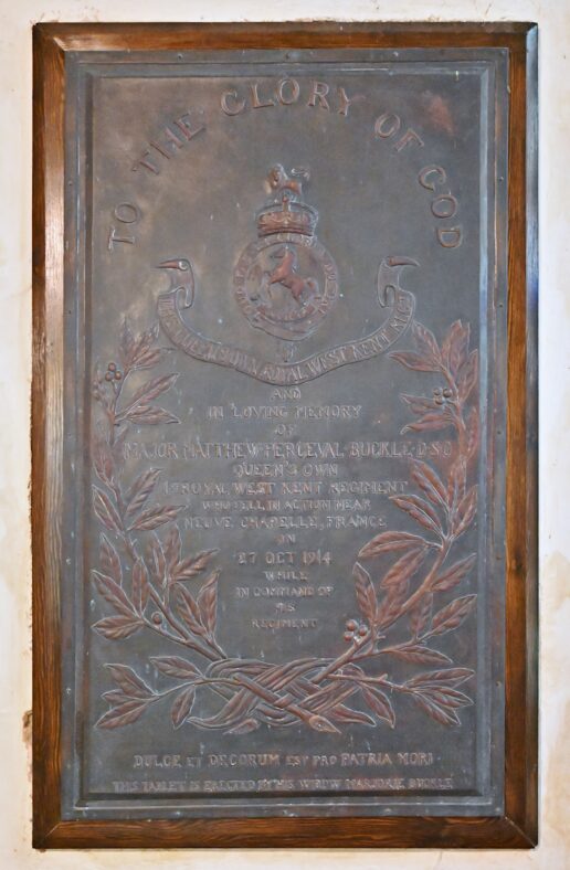 Raithby by Spilsby, Holy Trinity, North Aisle, War Memorial (Buckle ...