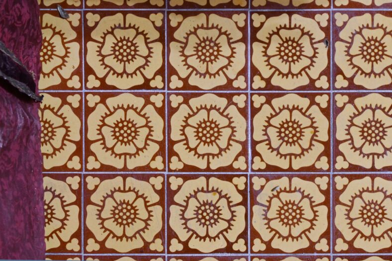 Raithby by Spilsby, Holy Trinity, Chancel, Tiles - Society for ...
