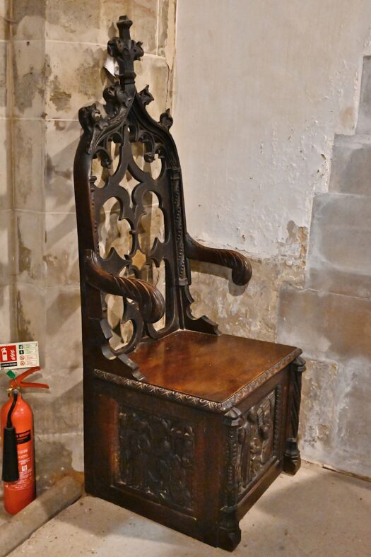 Raithby by Spilsby, Holy Trinity, Nave, Chair - Society for ...