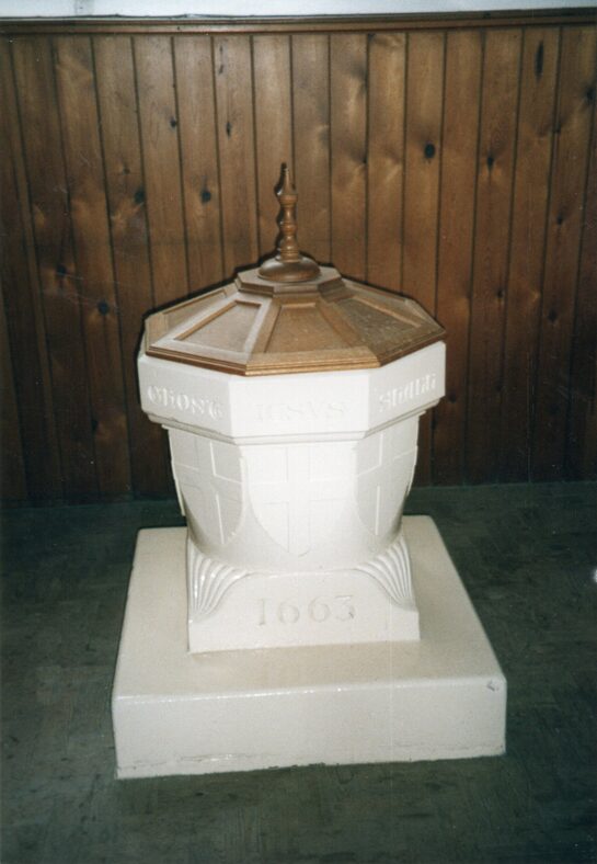 Midville, St Peter, Font - Society for Lincolnshire History & Archaeology