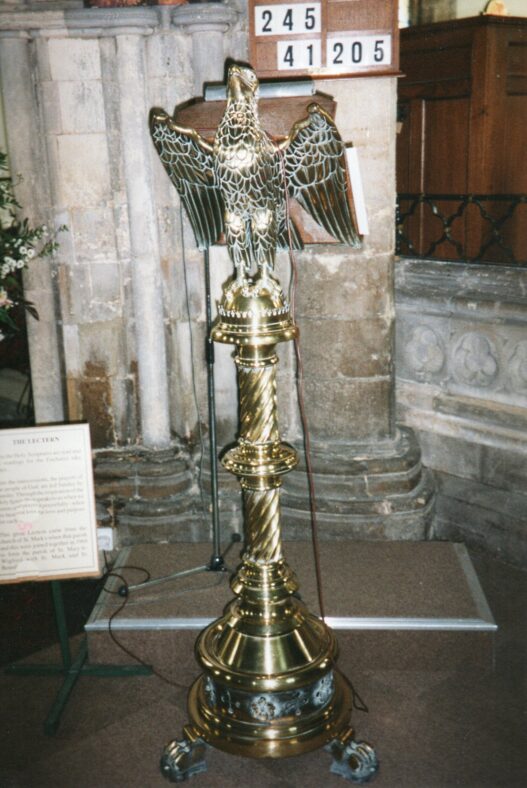 Lincoln, St Mary Le Wigford, Lectern - Society for Lincolnshire History ...