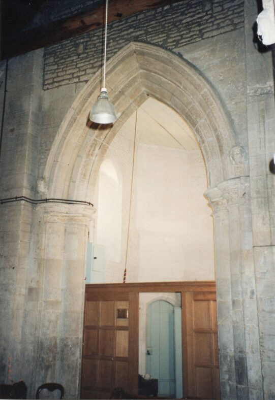 Anwick, St Edith, Tower Arch - Society for Lincolnshire History ...