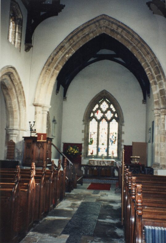 Dunsby, All Saints, Chancel Arch - Society for Lincolnshire History ...