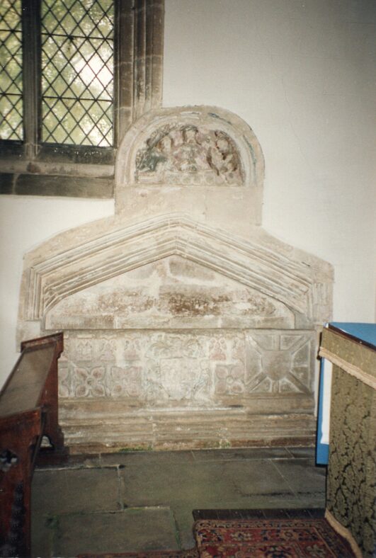 Horbling, St Andrew, Tomb Recess - Society for Lincolnshire History ...