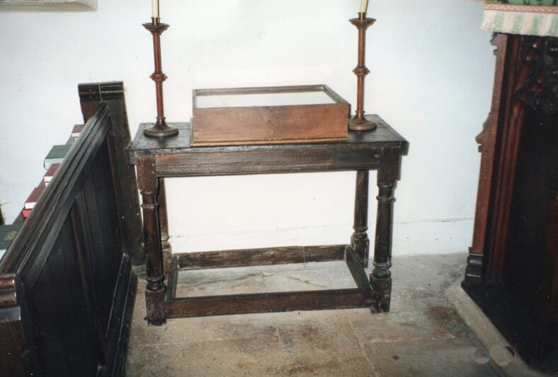 Creeton, St Peter, Communion Table - Society for Lincolnshire History ...