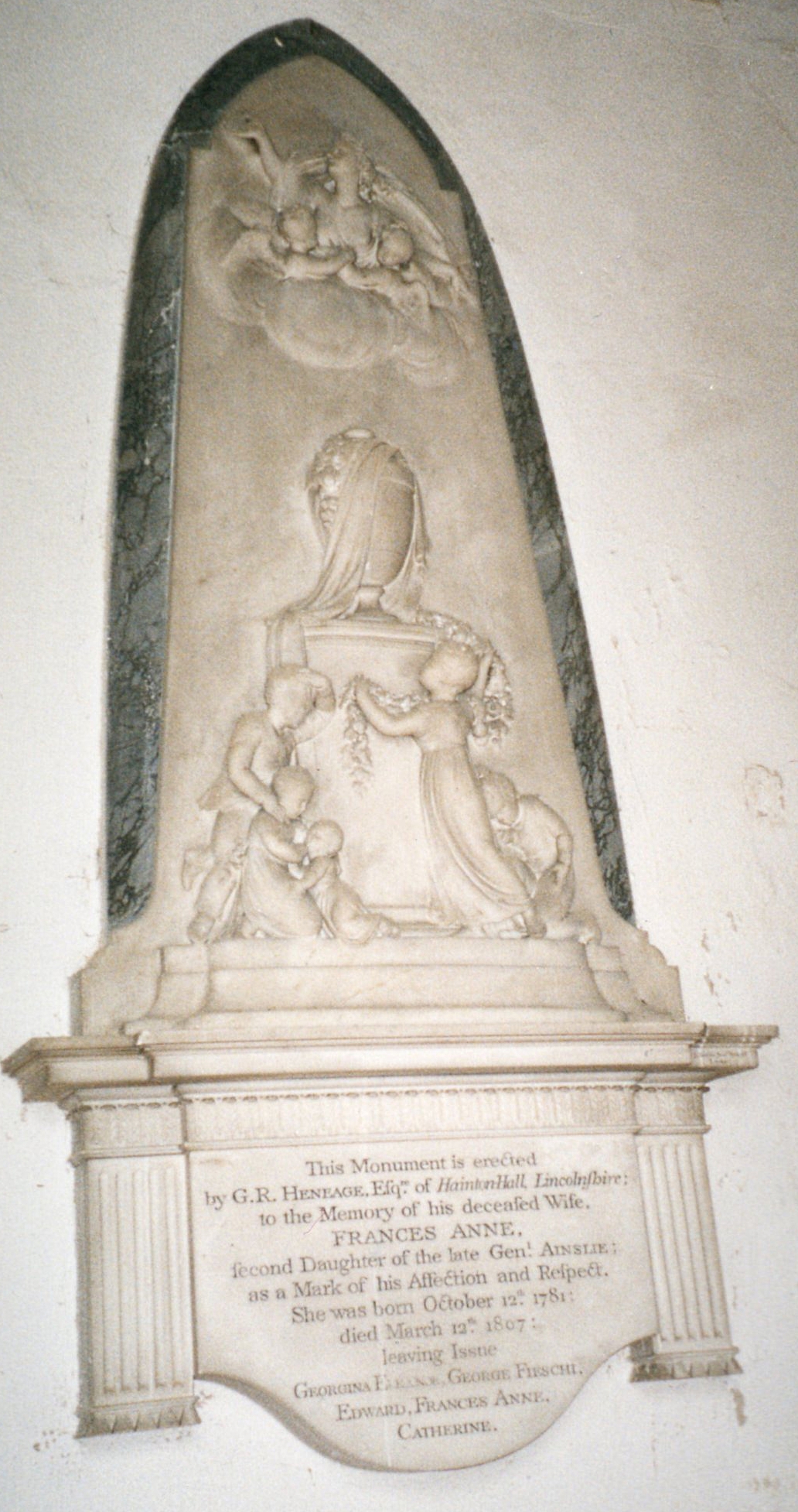 Hainton, St Mary, Monument (Heneage) - Society for Lincolnshire History ...