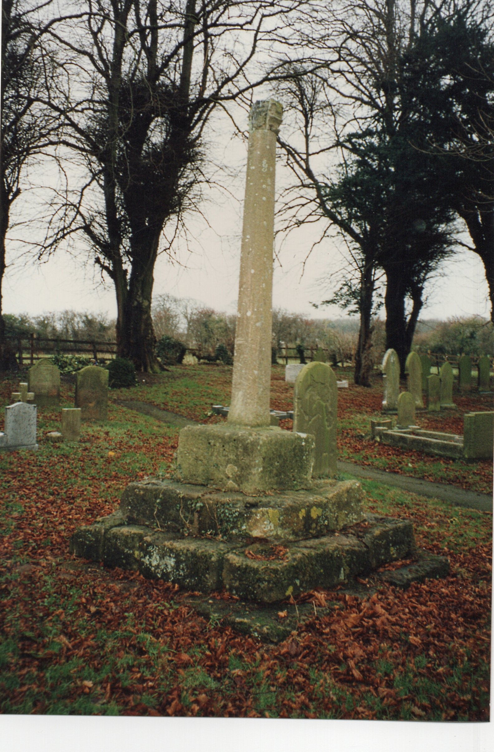 Bradley, St George, Churchyard Cross - Society for Lincolnshire History ...