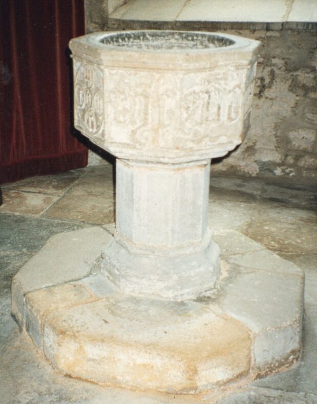 Dunsby, All Saints, Font - Society for Lincolnshire History & Archaeology
