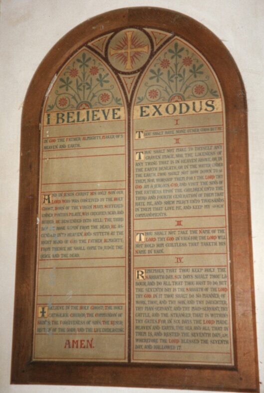 Legsby, St Thomas, Chancel, Commandment Boards - Society for ...
