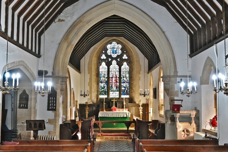 Gunby, St Peter, Chancel Arch - Society for Lincolnshire History ...
